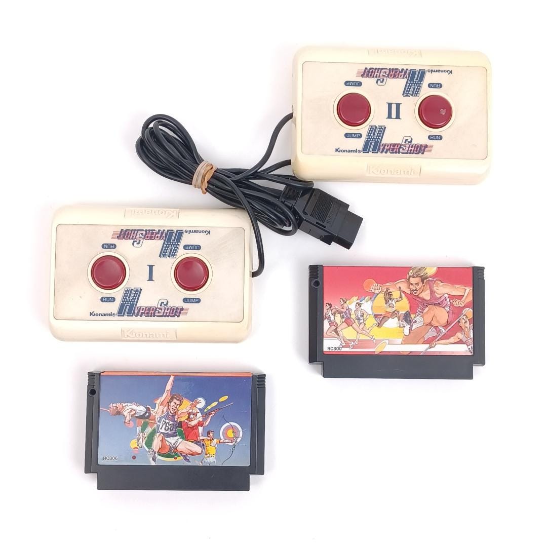 Nintendo Famicom FC Track & Field Hyper Shot 1983 Japan Import NTSC-J ...