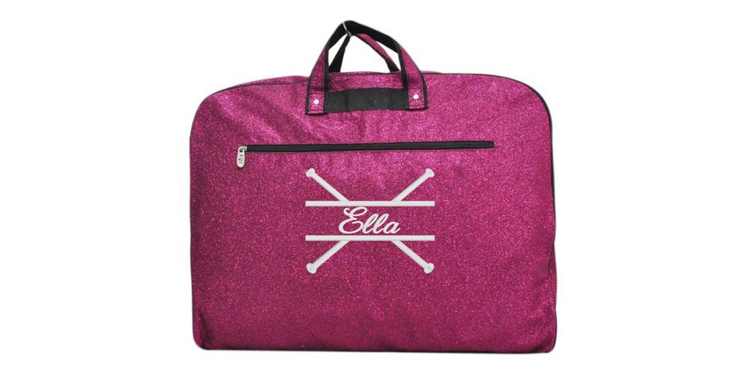 Glitter Hot Pink Uniform Bag Baton Twirler Majorette - Etsy