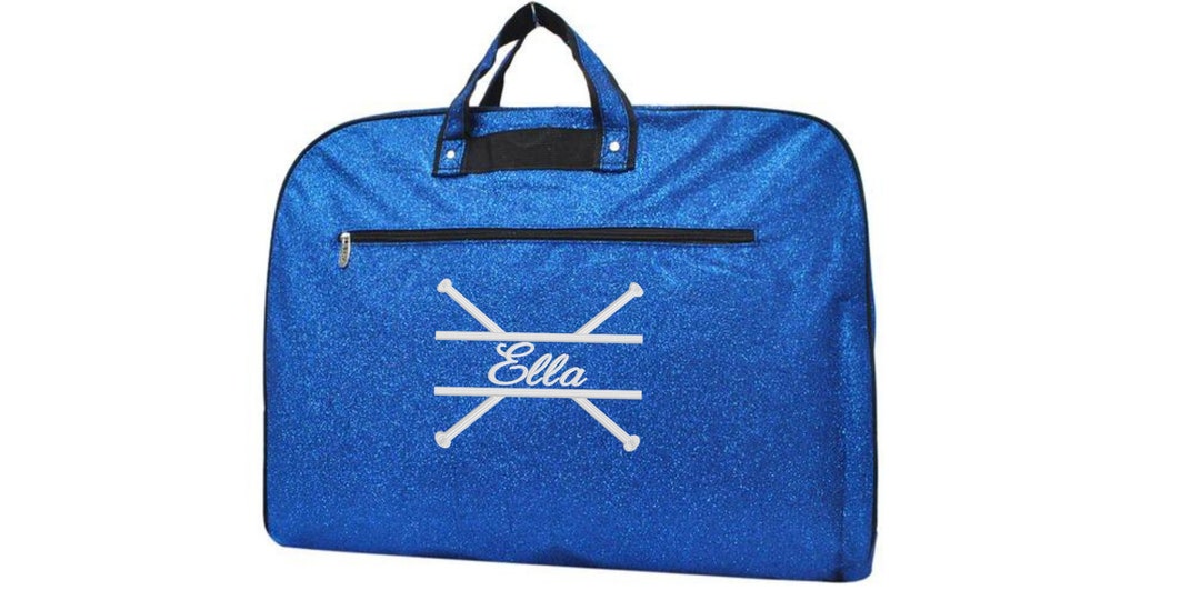 Glitter Royal Blue Uniform Bag Baton Twirler Majorette - Etsy