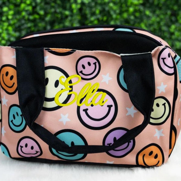 Smiley Face Lunch Bag - Etsy UK