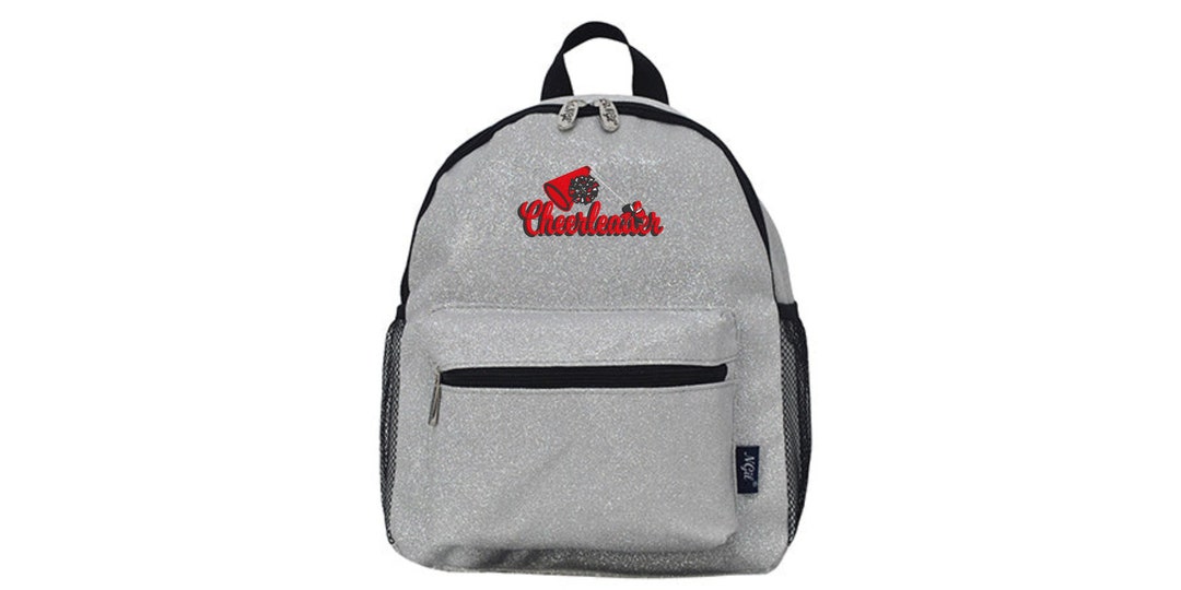 Silver Glitter Cheerleader Competition Backpack - Etsy