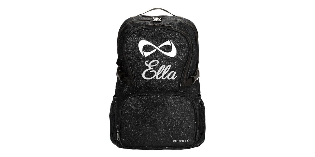 Personalized Nfinity Sparkle Glitter Backpack With Embroidered Name or ...