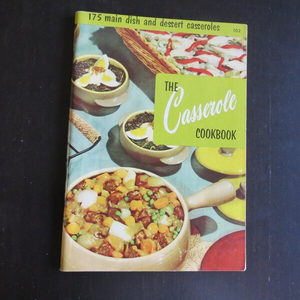 Casserole Cookbook - Etsy