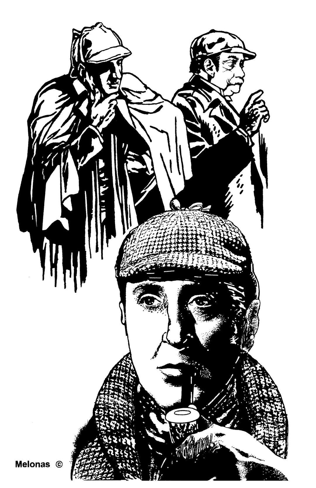 Basil Rathbone / the Game is Afoot - Etsy