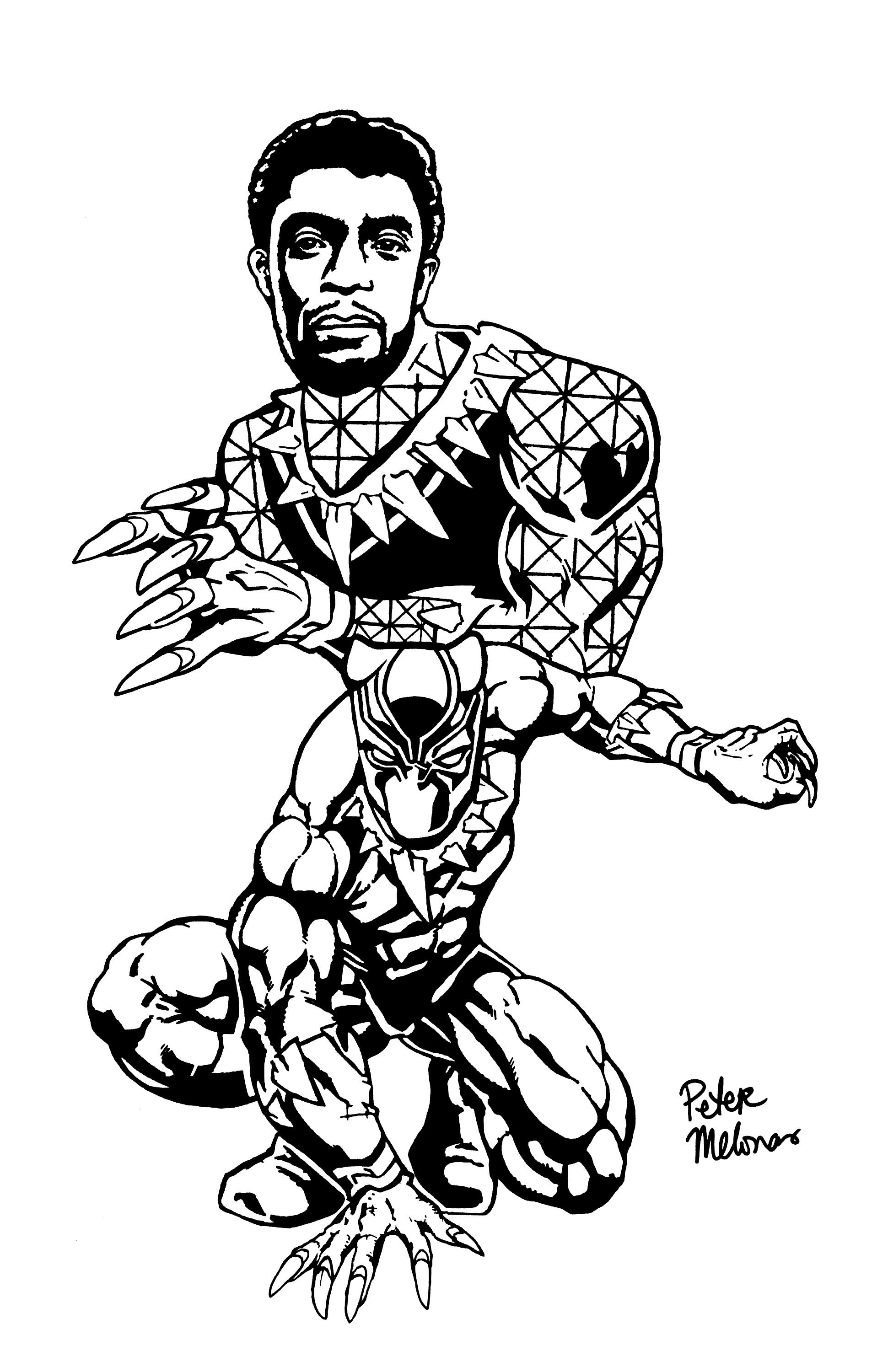 King T'challa / Black Panther/ Chadwick Boseman - Etsy