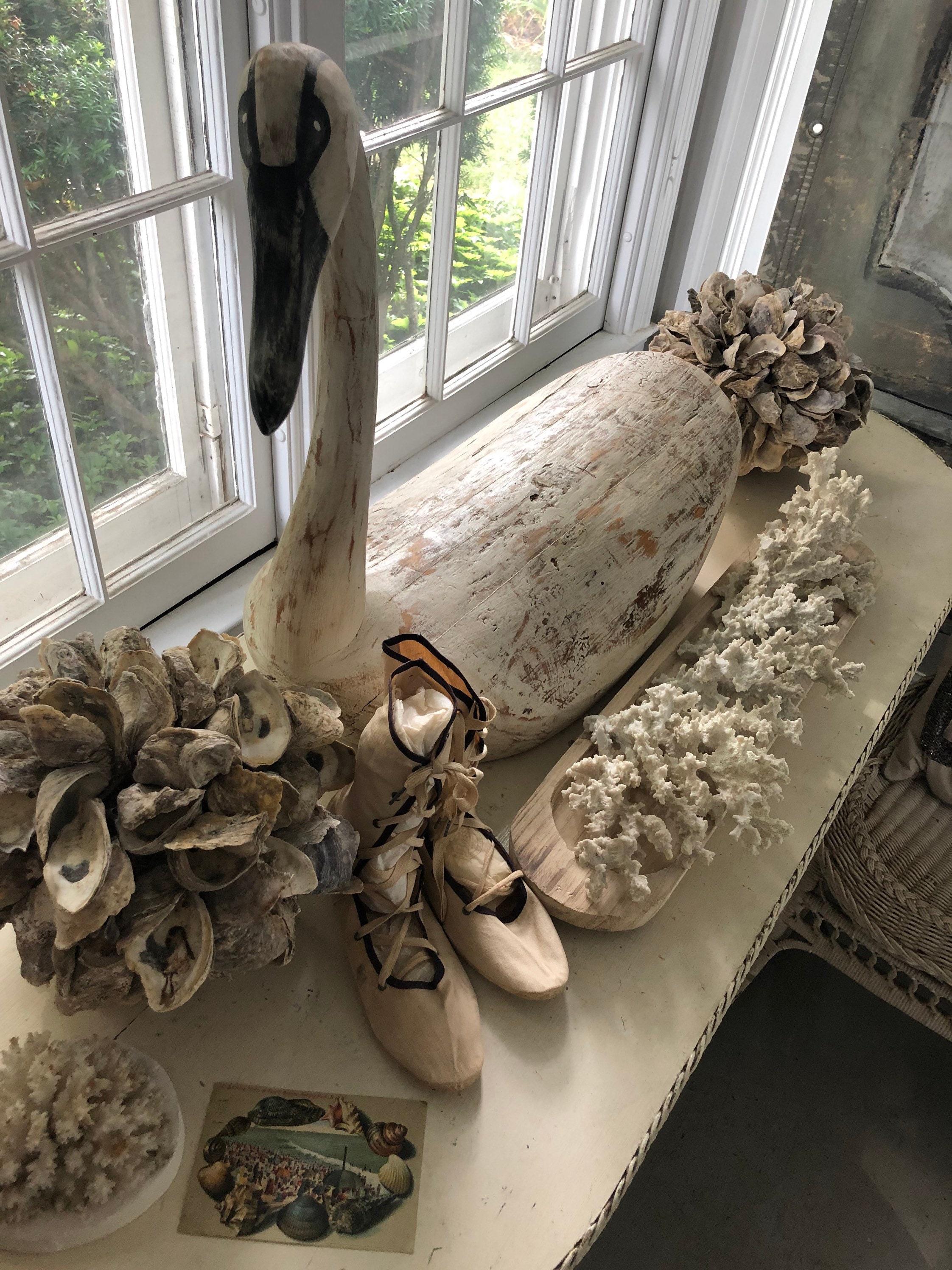 Antique 1910’s Edwardian Bathing Slippers Swim Shoes Bathing Boots ...