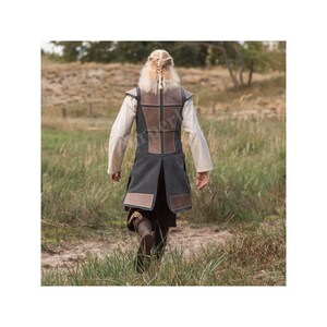 Reinforced Leather Surcoat for Men Larp Medieval - Etsy