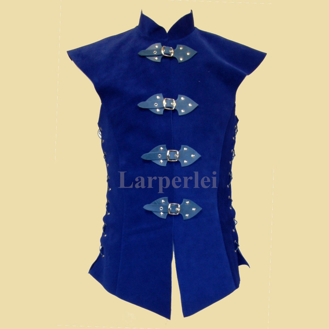 Long Leather Doublet for Men - Etsy