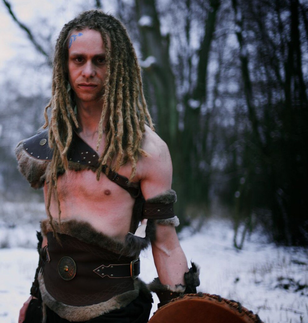 Barbarian Big Belt Larp Fantasy