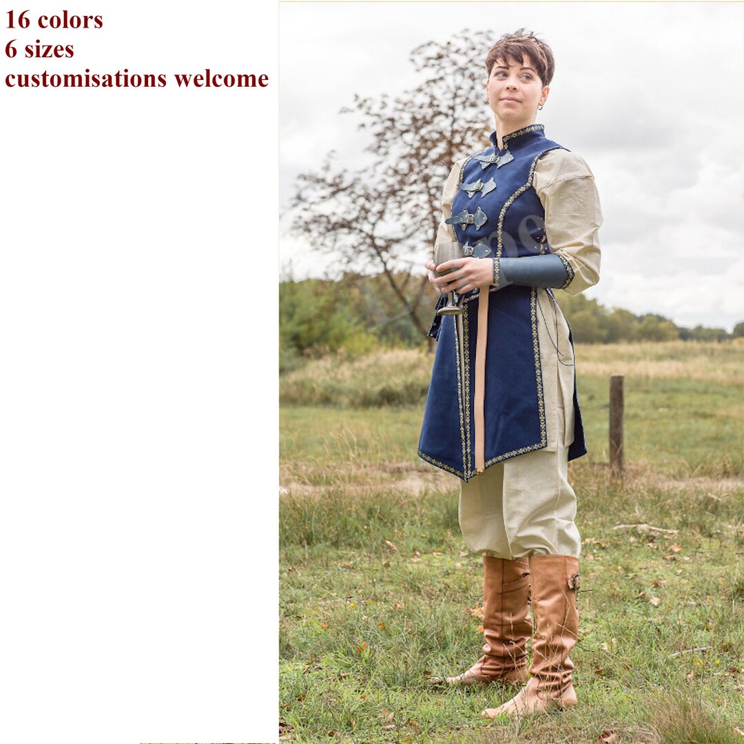 Ceremonial Surcoat for Women. Leather, Larp, Fantasy - Etsy UK