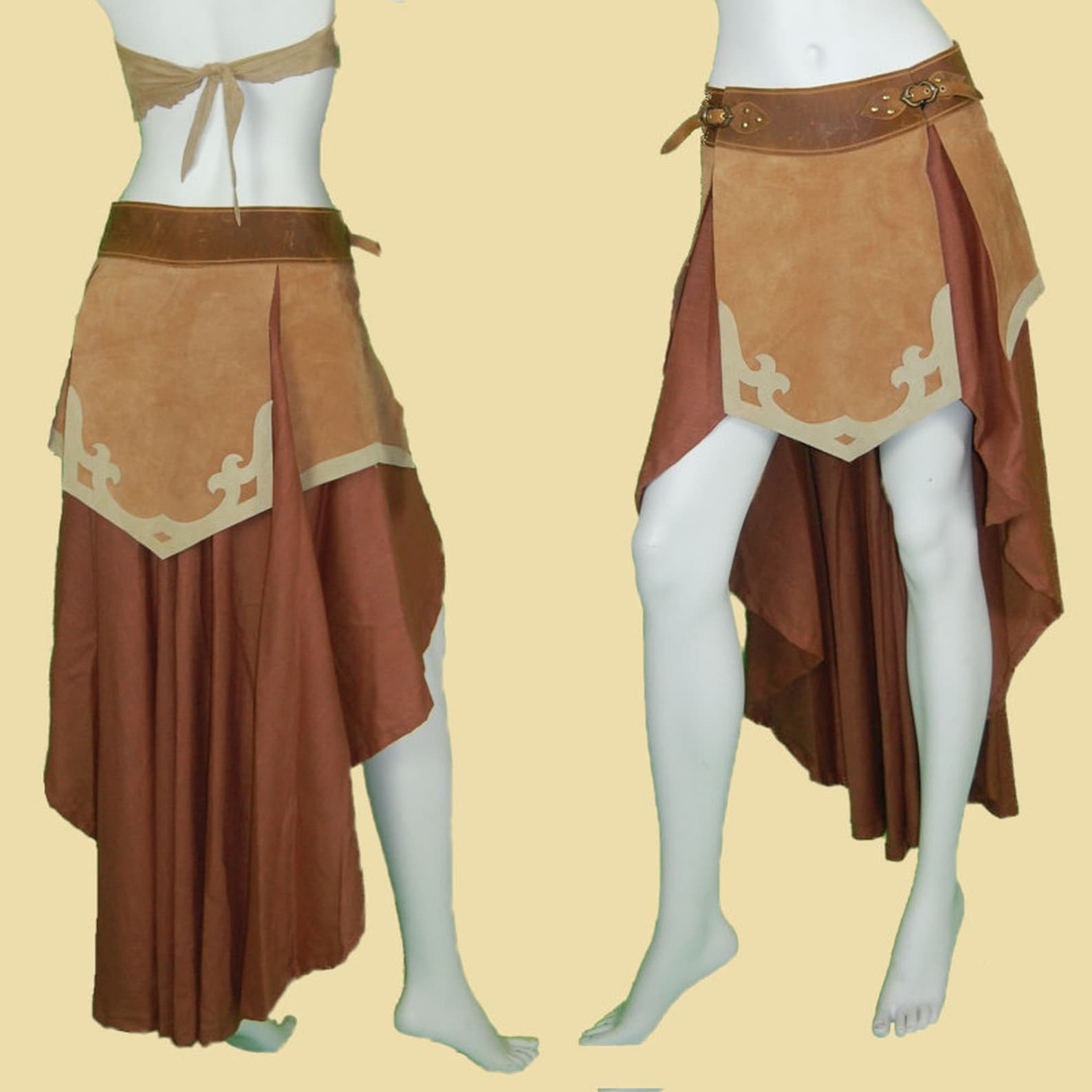 Decorated Battle Skirt - Etsy