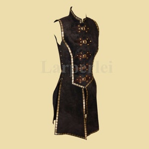 Ceremonial Surcoat for Women. Leather, Larp, Fantasy - Etsy