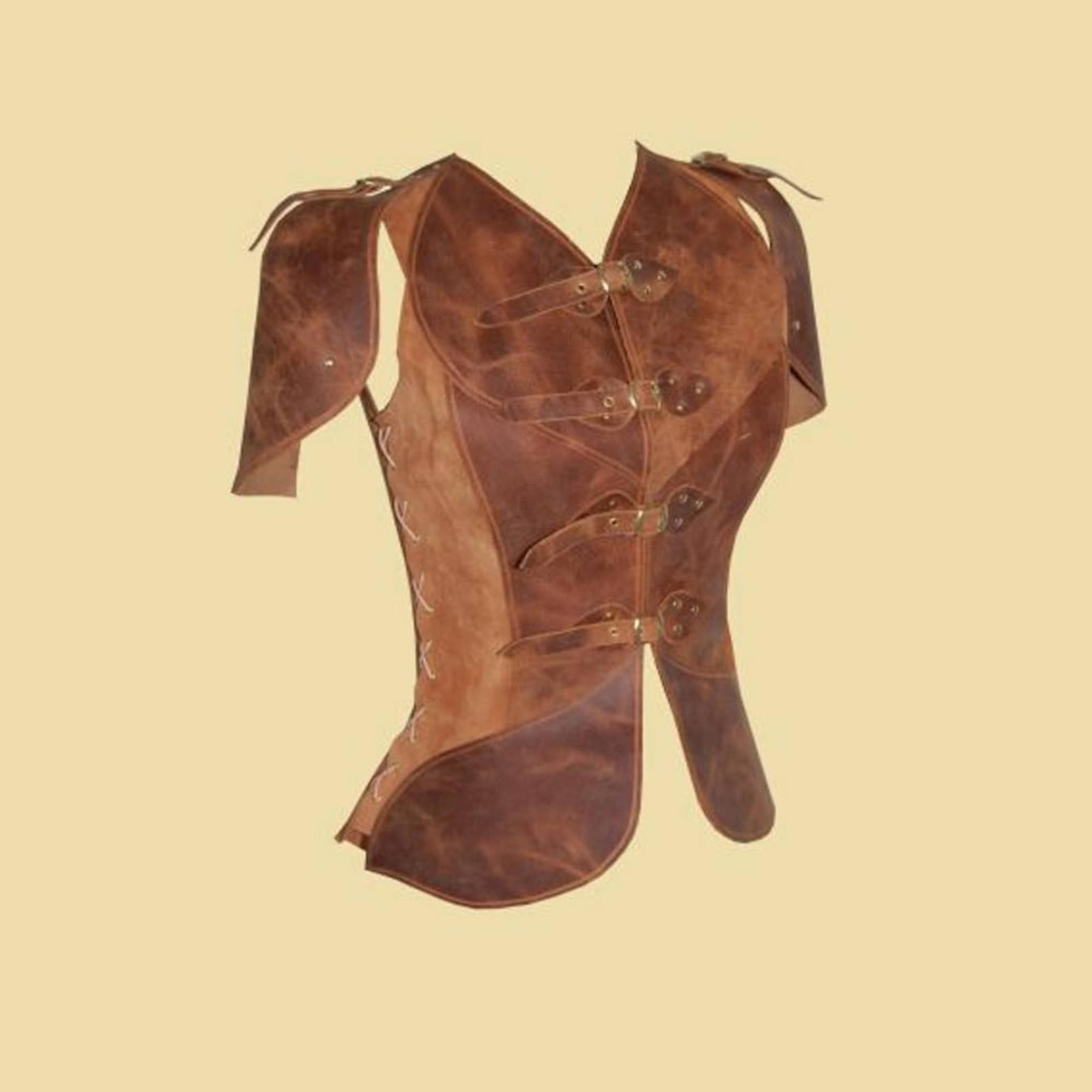 Elven Leather Jerkin for Women - Etsy