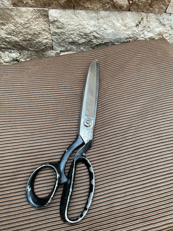 Vintage Wiss Inlaid 11 Inch Scissors - Etsy