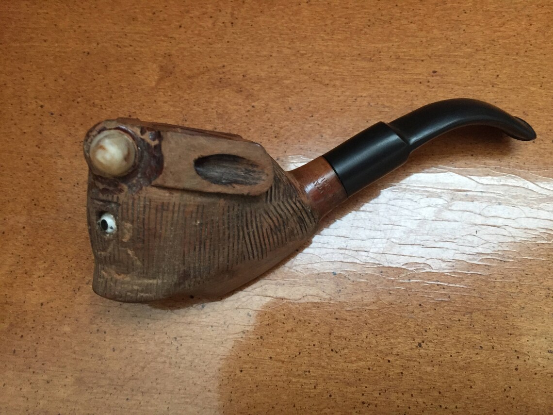 Vintage Italian Buffalo Briar Pipe - Etsy