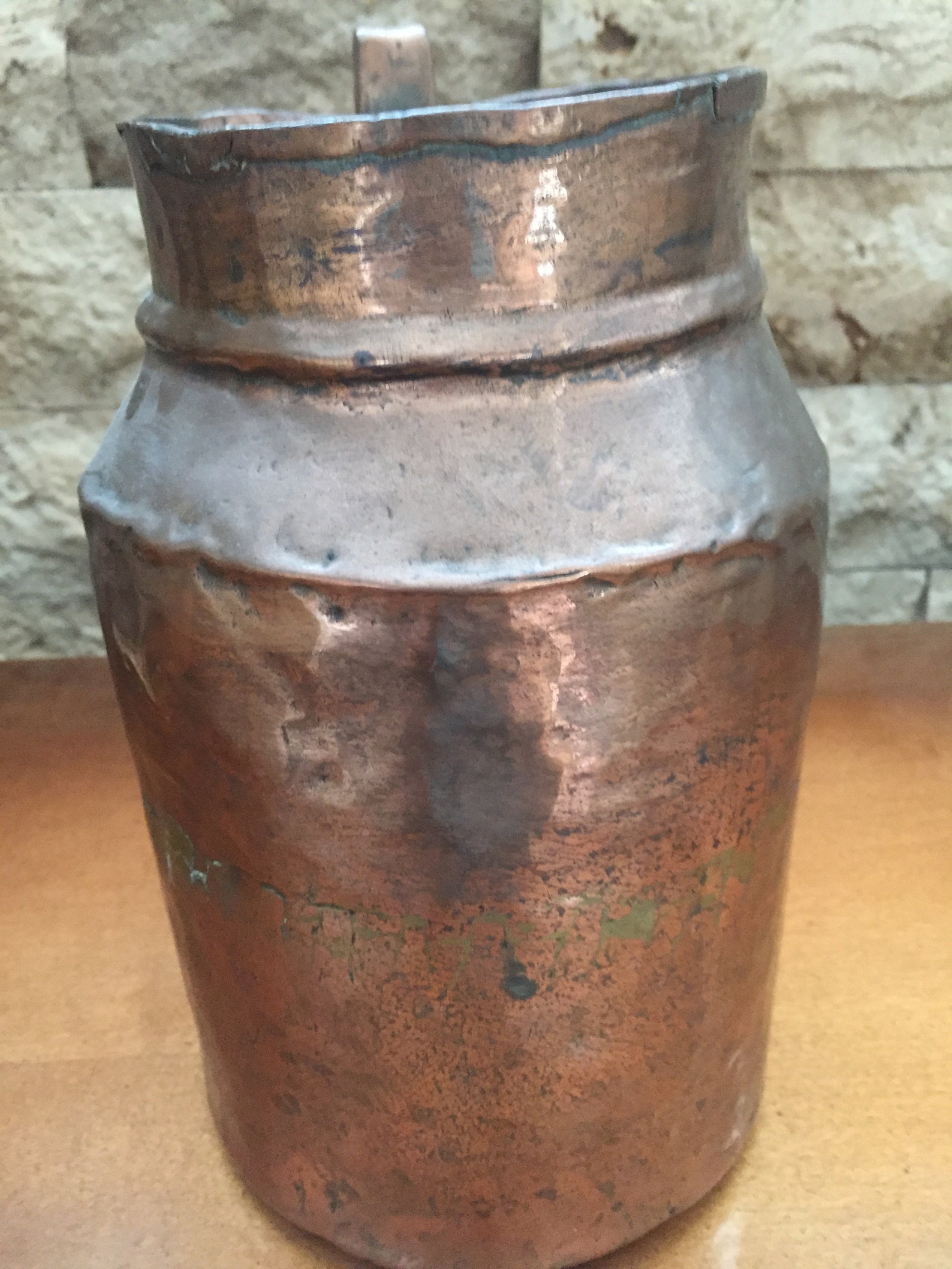 Antique Hammered Copper Container With Dovetail Seams - Etsy UK