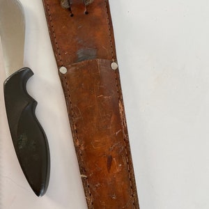 Vintage Knapp Sport Saw/leather Sheath and Gerber Flayer Knife***sale ...