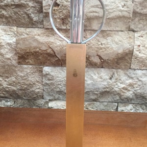 Vintage Mark Cross Library Set Scissors and Letter Opener in Brass ...