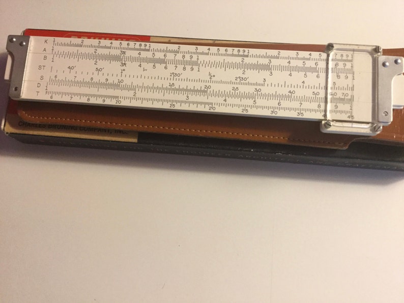 Charles Bruning Slide Rule 2398 | Etsy