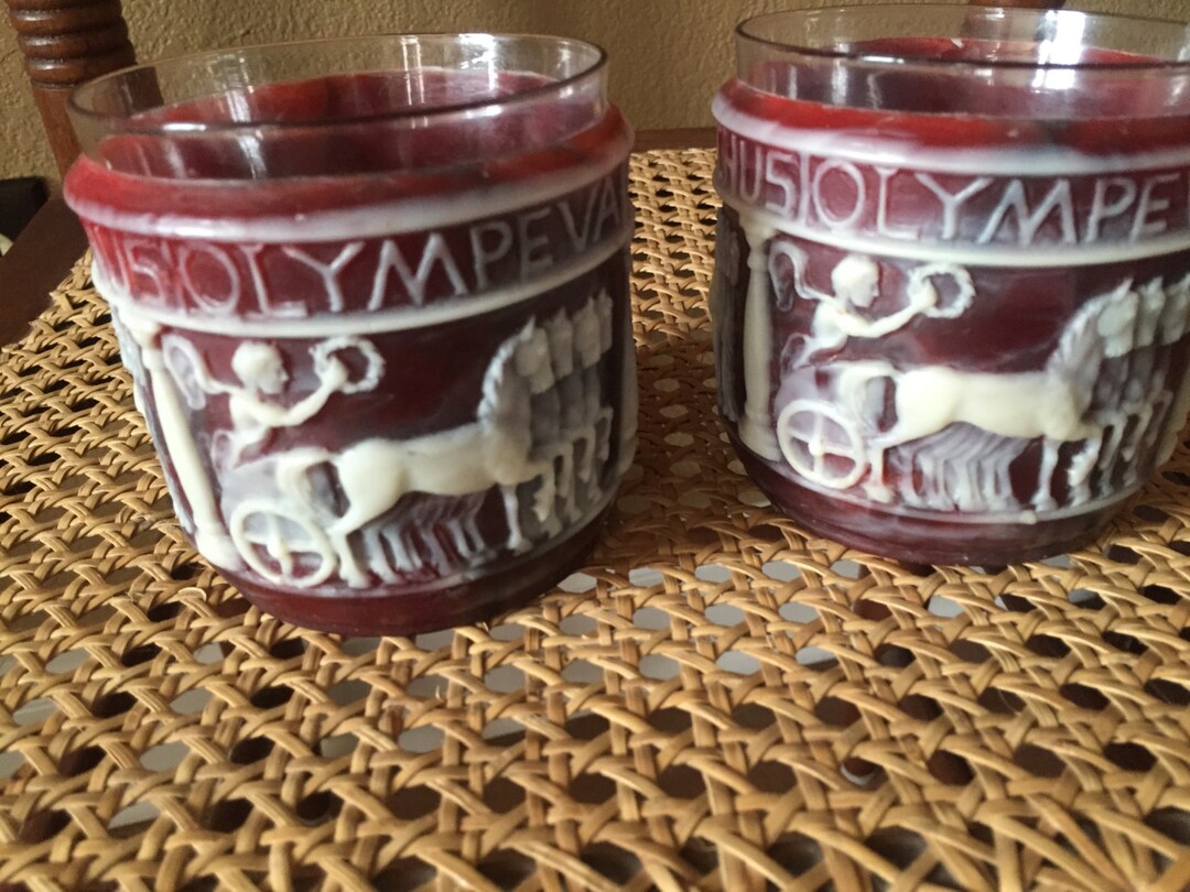 Genuine INCOLAY STONE Handcrafted USA Candle Holder A Pair Reduced 10. ...