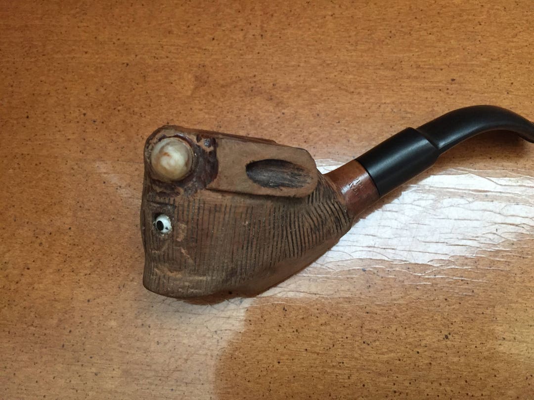 Vintage Italian Buffalo Briar Pipe - Etsy