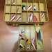 Vintage Mini Magnum Tackle Box With Vintage Lures - Etsy