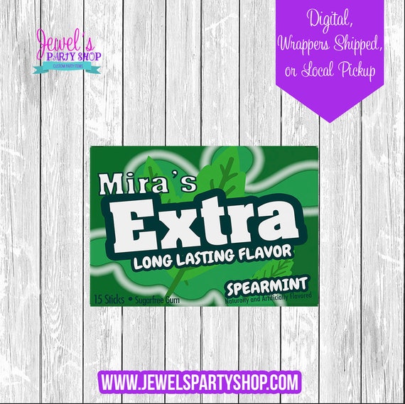 Custom Gum box, Digital, Labels Shipped or Local Pickup! Custom Gum box ...