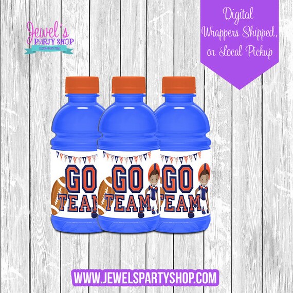 Custom Gatorade Label Printed and Shipped Custom Football | Etsy