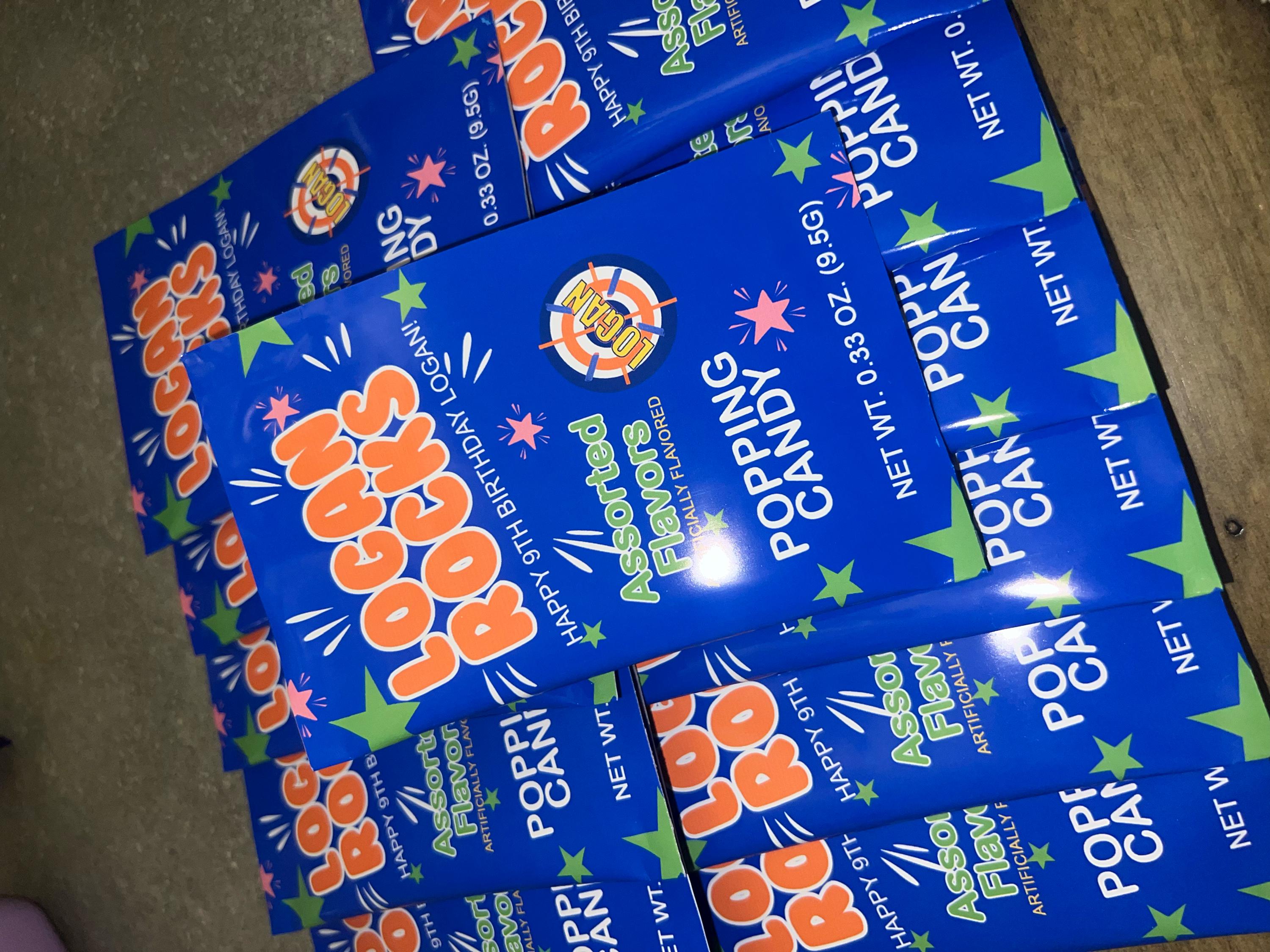 Target Battle Zone Custom Pop Rocks Candy, Printed and Shipped! Custom ...