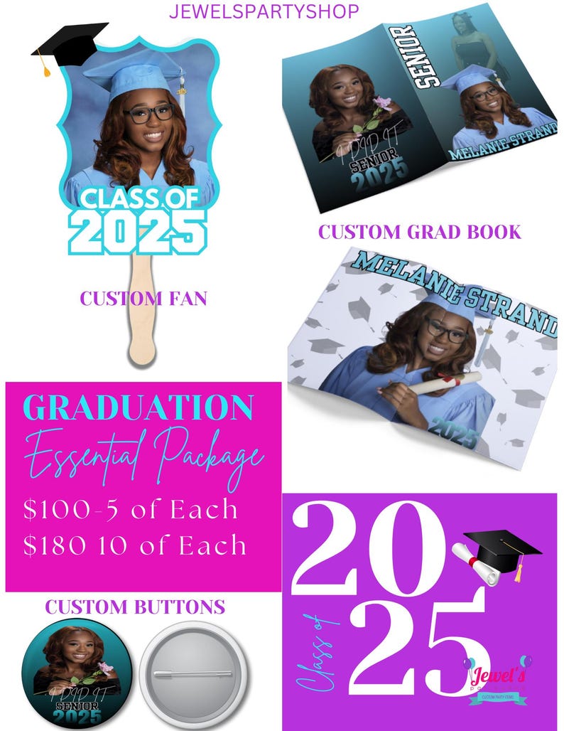 Custom Graduation Package, Shipped! Custom Graduation Package! - Etsy