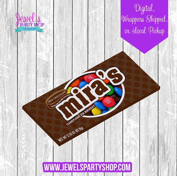 Custom Milk Chocolate box, Printed and Shipped! Custom Milk Chocolate ...