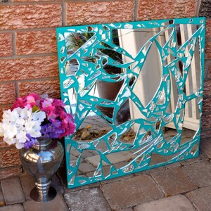 SALE Broken Mirror Home Decoration Decor Centrepiece | Etsy