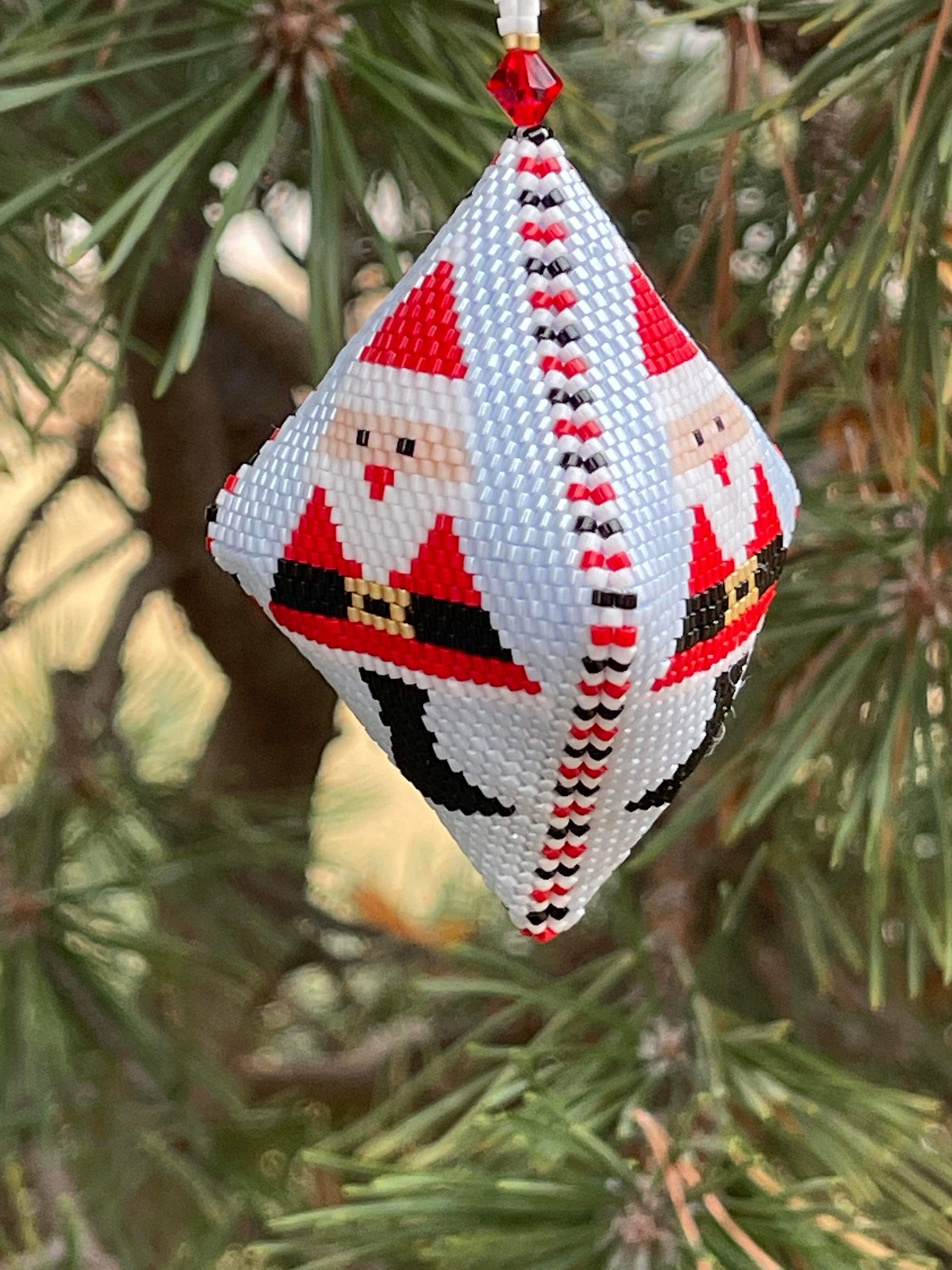 3D Christmas Tree Santa Peyote Pod - Etsy