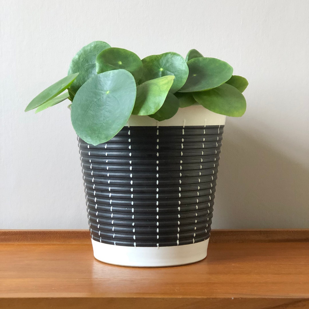 HUGE PLANTER Mid Century 1950's Denby Pottery Plant Pot Medium ...