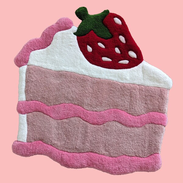 Strawberry Rug - Etsy