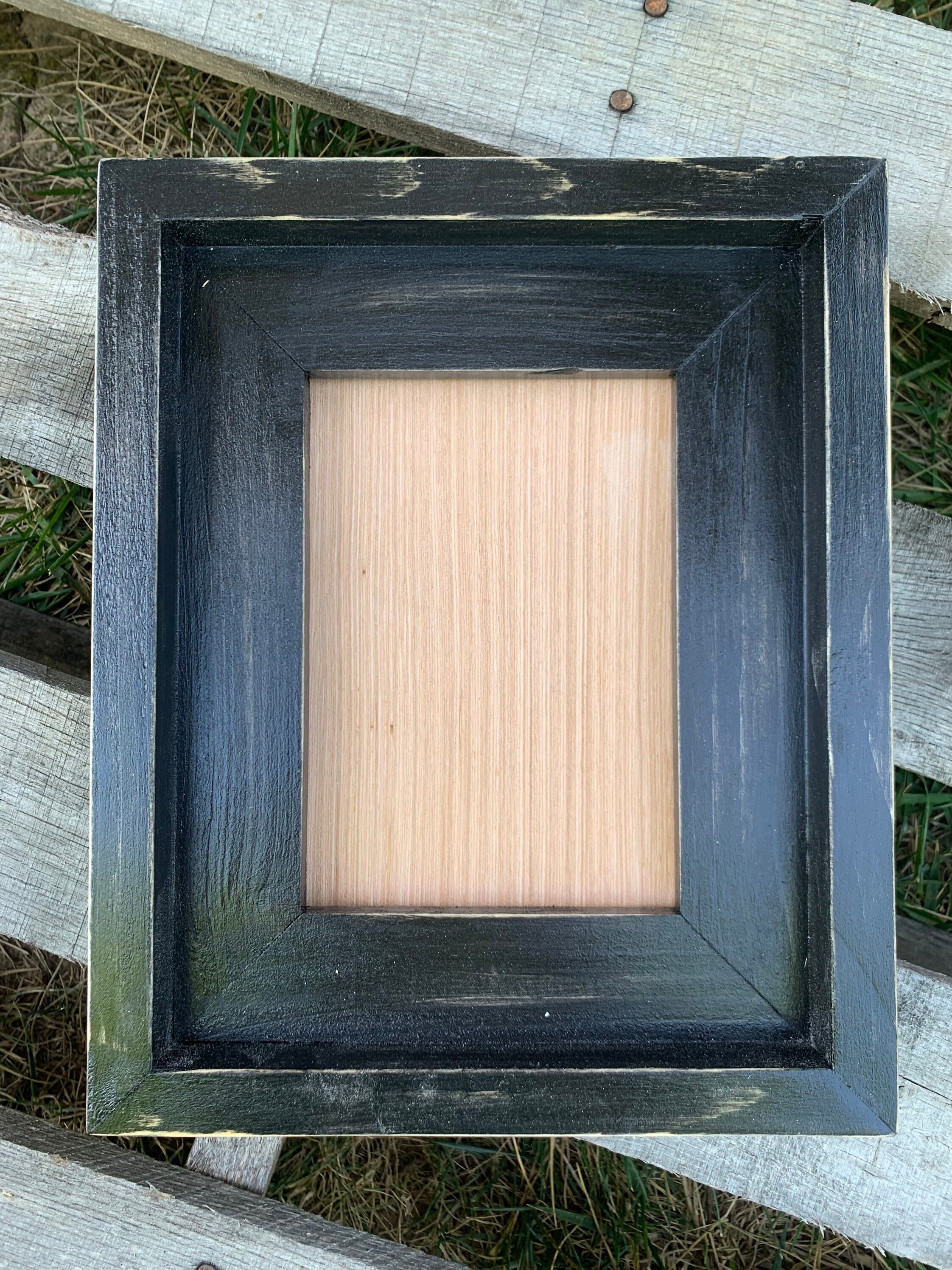 Bold picture frames solid wood picture frames Pine frames | Etsy