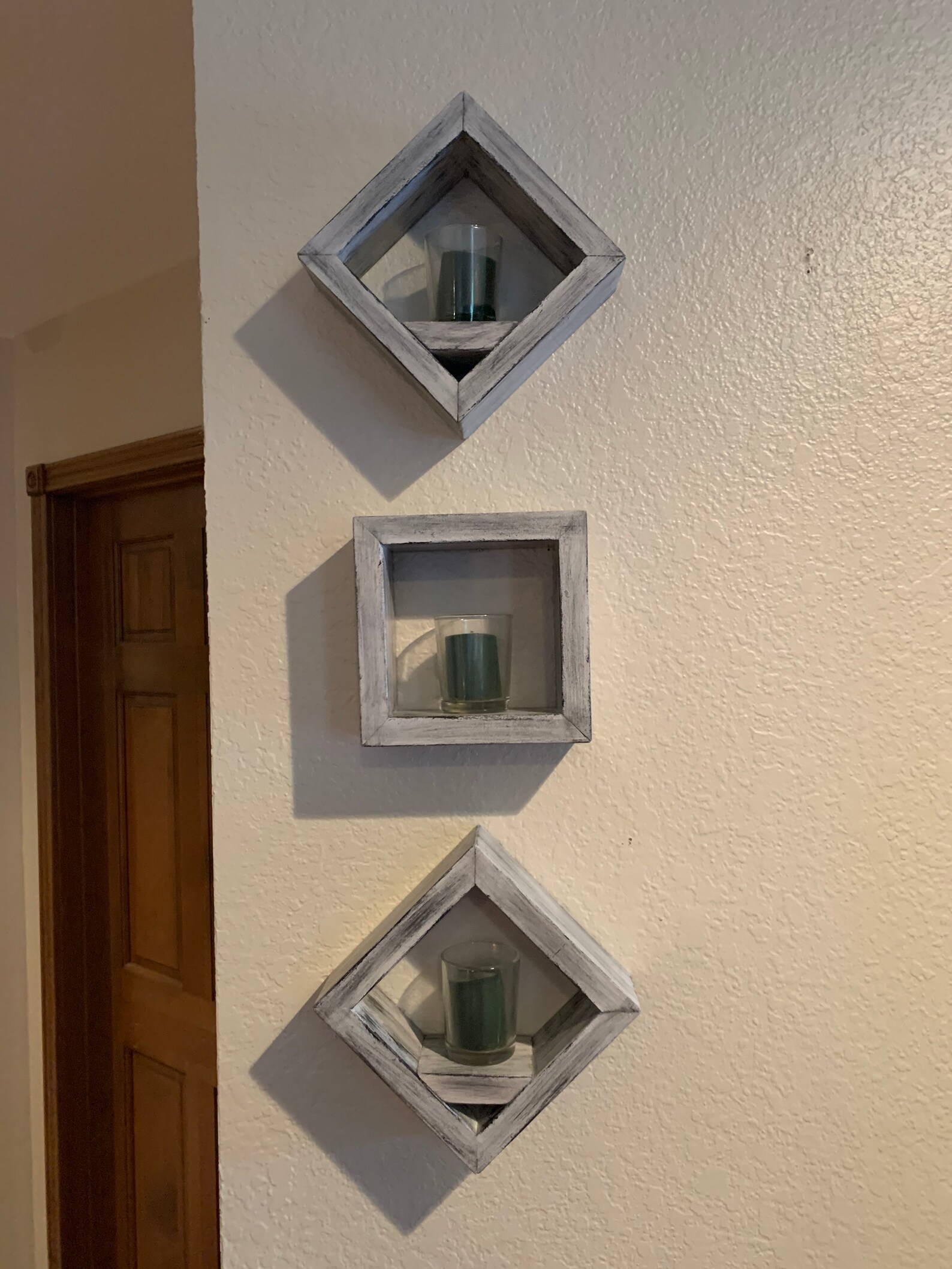 Rustic Wall Box Set Wooden Wall Boxes Decorative Wall - Etsy