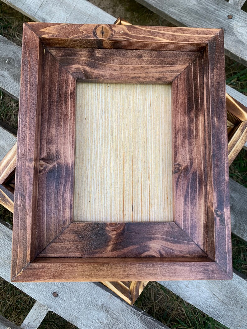 Bold Picture Frames Solid Wood Picture Frames Pine Frames | Etsy