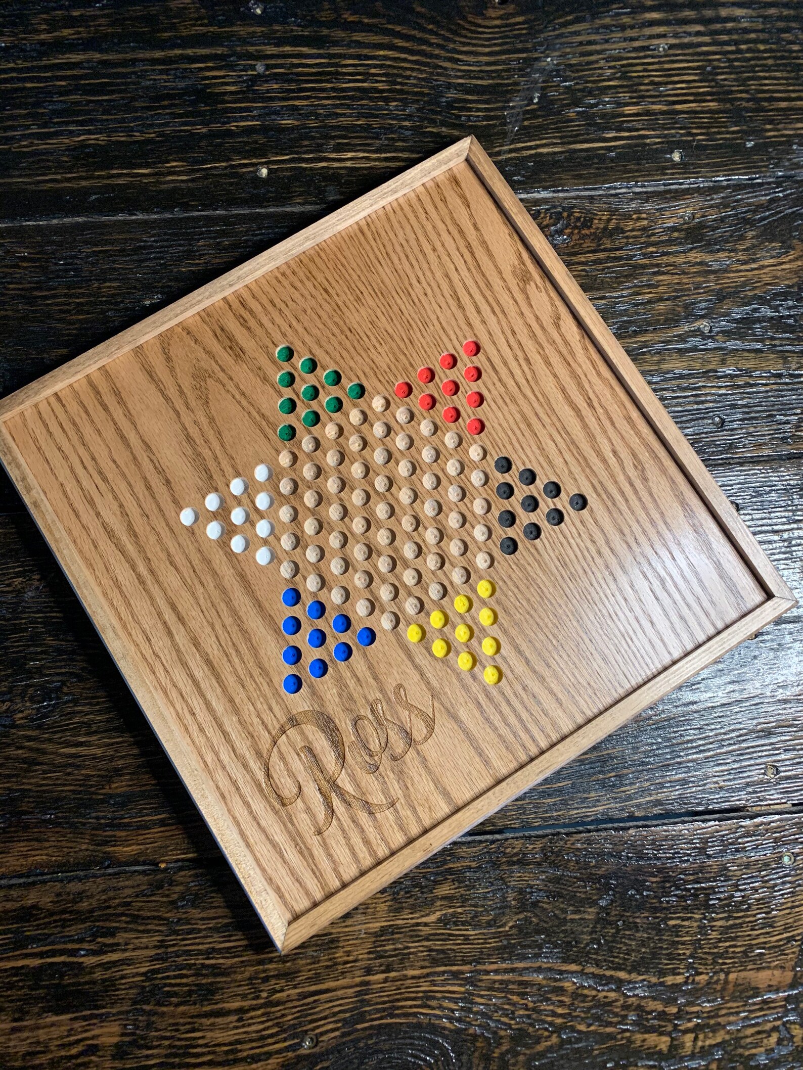 Custom Engraving on Game Board Handwriting Engraving Board Games for ...