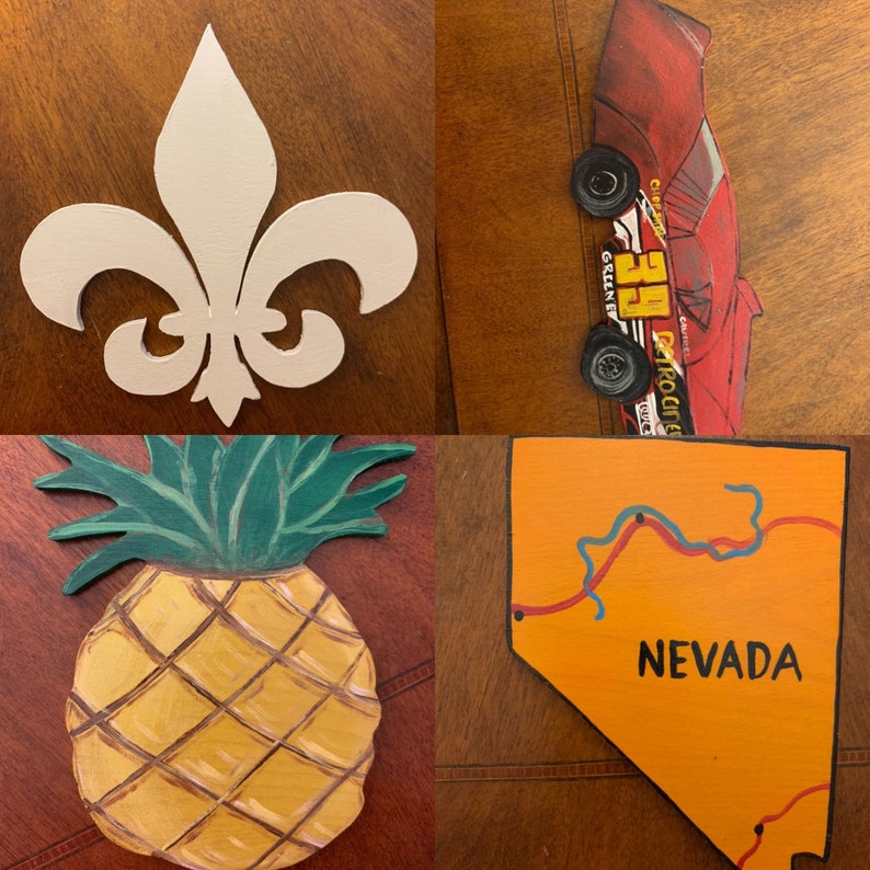 Custom interchangeable magnetic pieces for the Welcome Sign | Etsy