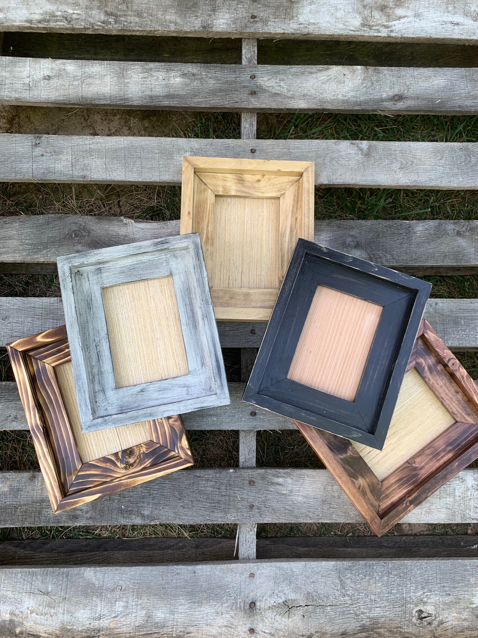 Bold Picture Frames Solid Wood Picture Frames Pine Frames | Etsy