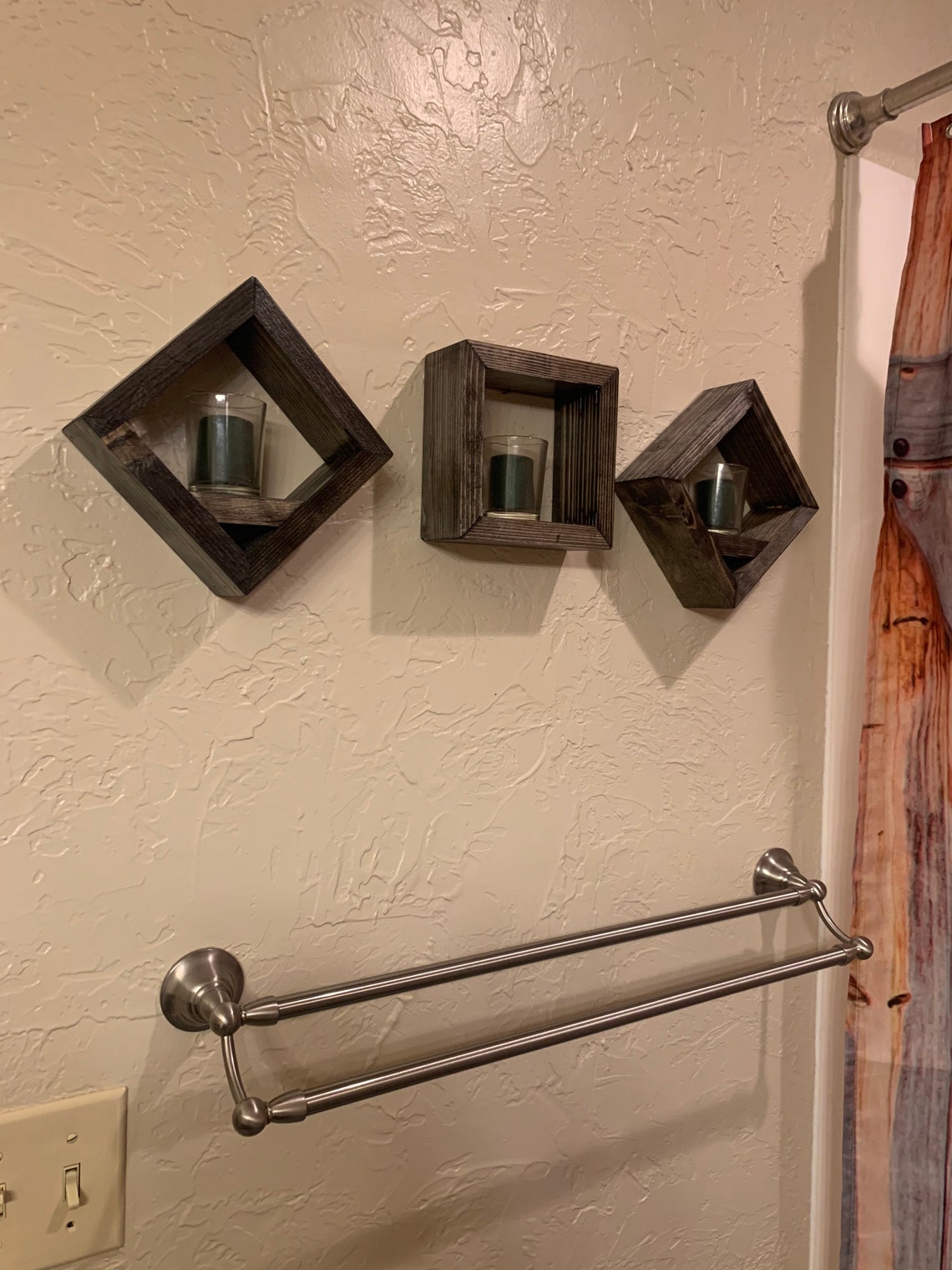 Rustic Wall Box Set Wooden Wall Boxes Decorative Wall - Etsy