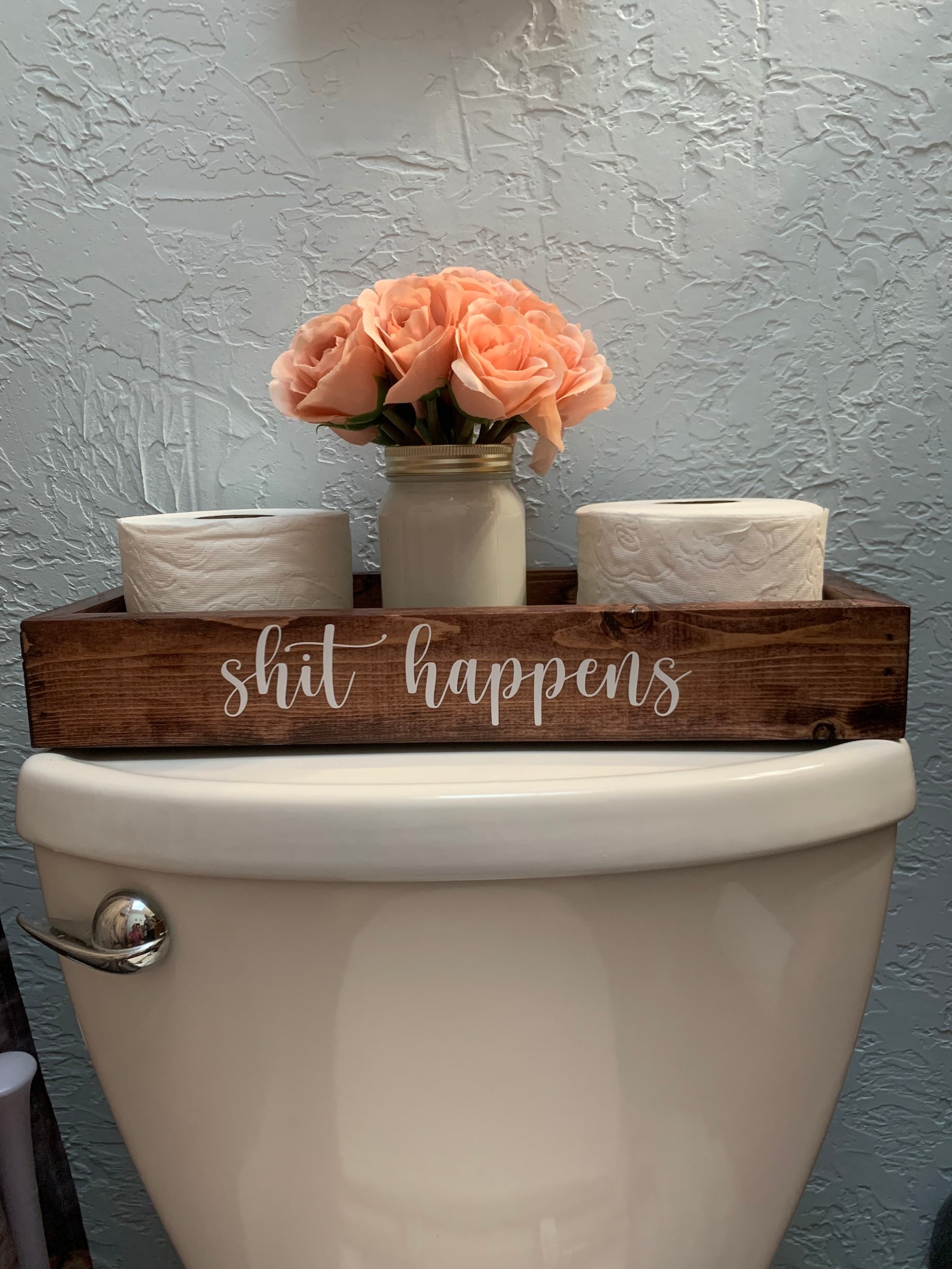 Counter Caddy Bathroom Toilet Storage Box Toilet Paper - Etsy