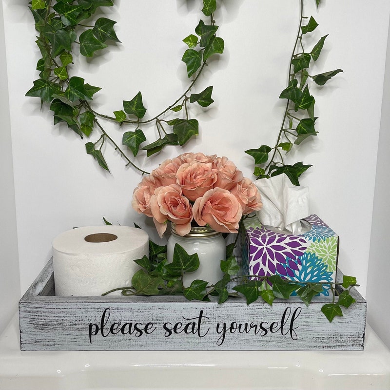 Back of Toilet Box - Etsy