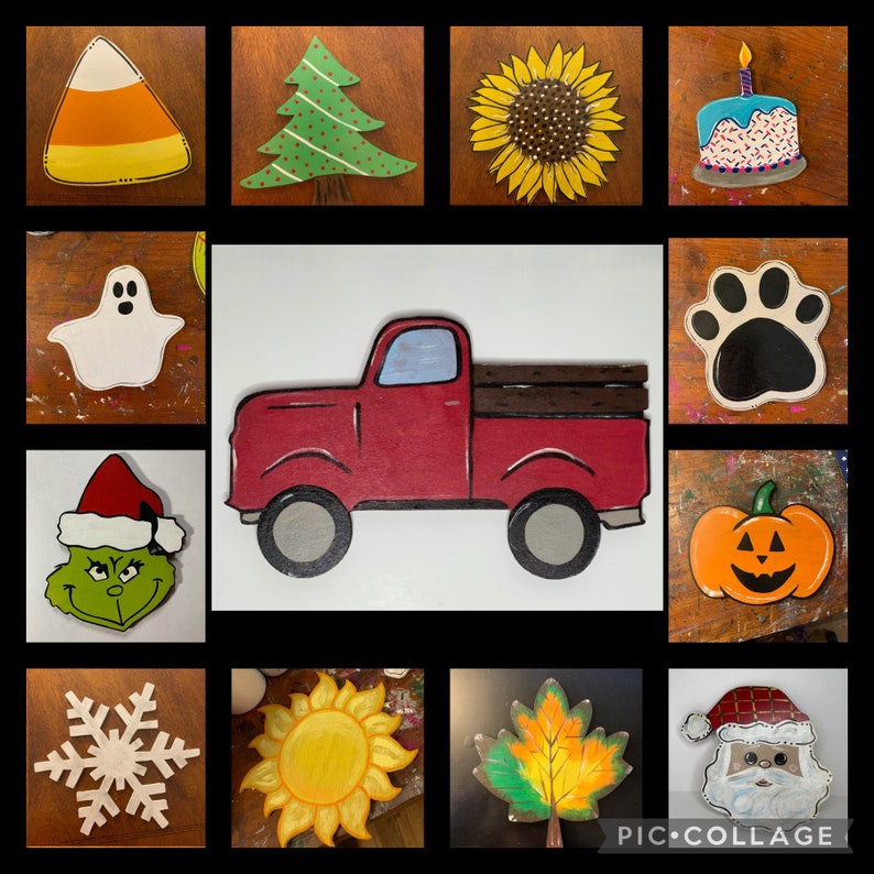 Custom Interchangeable Magnetic Pieces for the Welcome Sign - Etsy