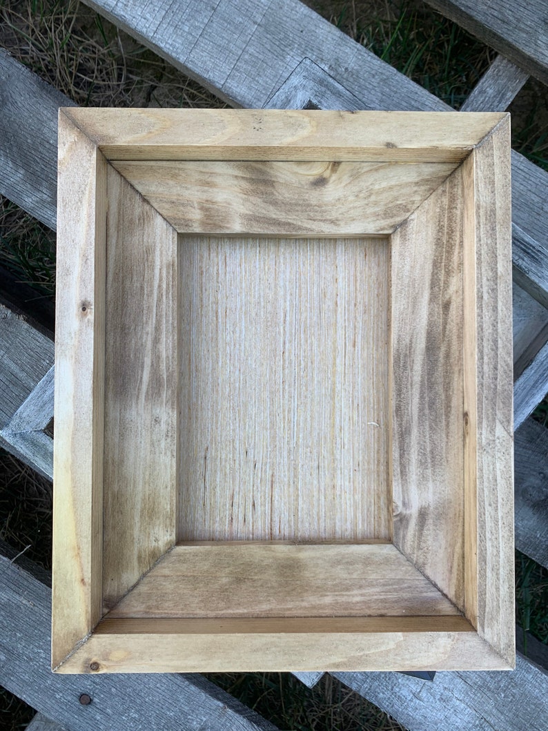 Bold Picture Frames Solid Wood Picture Frames Pine Frames | Etsy