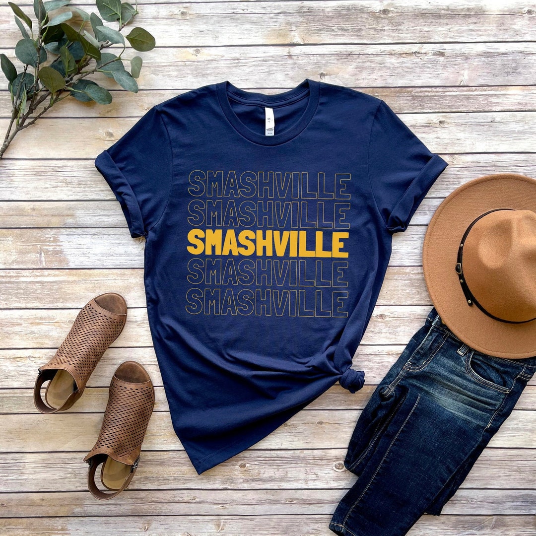 Smashville Shirt Nashville Predators Fan Tee Tennessee Sweatshirt Preds ...