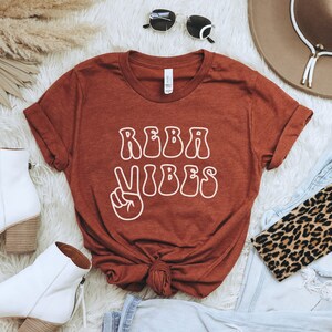 Reba Mcentire Shirt 90s Country Music Concert Tee Retro Southern Top ...