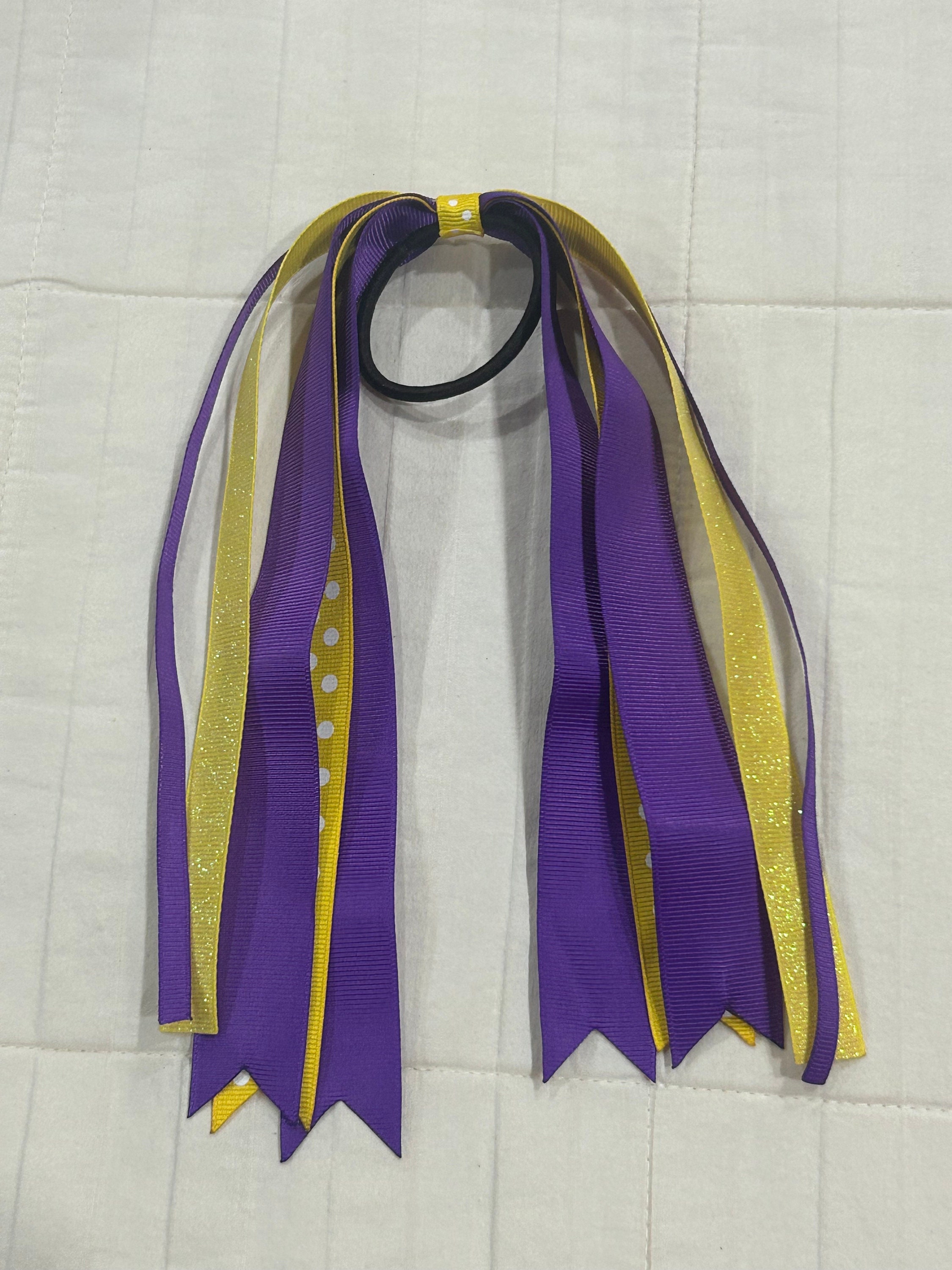 Ponytail Streamer Custom Ponytail Streamer Ribbon Personalized Hair ...