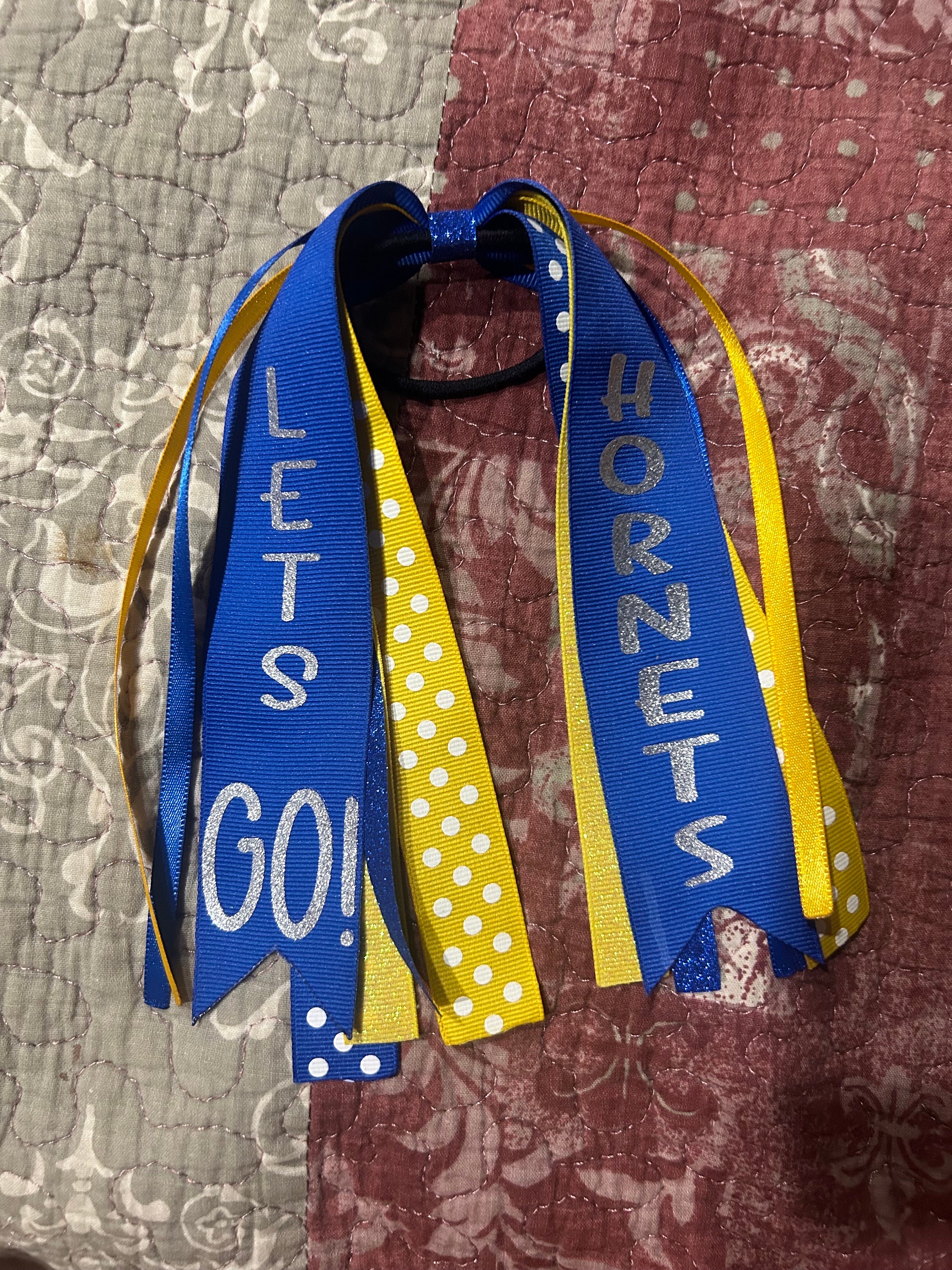 Ponytail Streamer Custom Ponytail Streamer Ribbon Personalized Hair ...